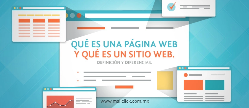 Qué es una página web, qué es un sitio web y sus diferencias