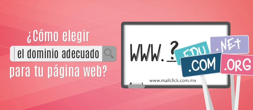 Cómo elegir un nombre de dominio para tu sitio web