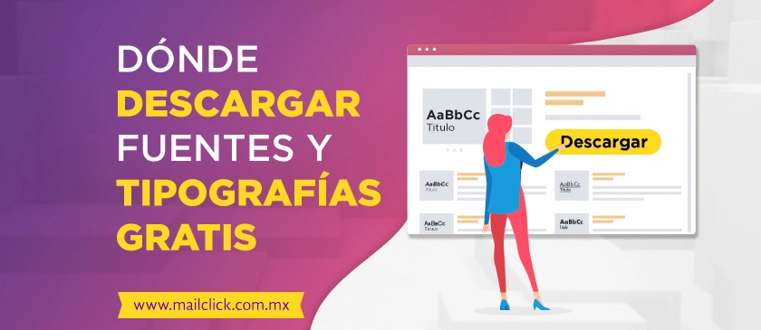 Dónde descargar fuentes o tipografías gratis